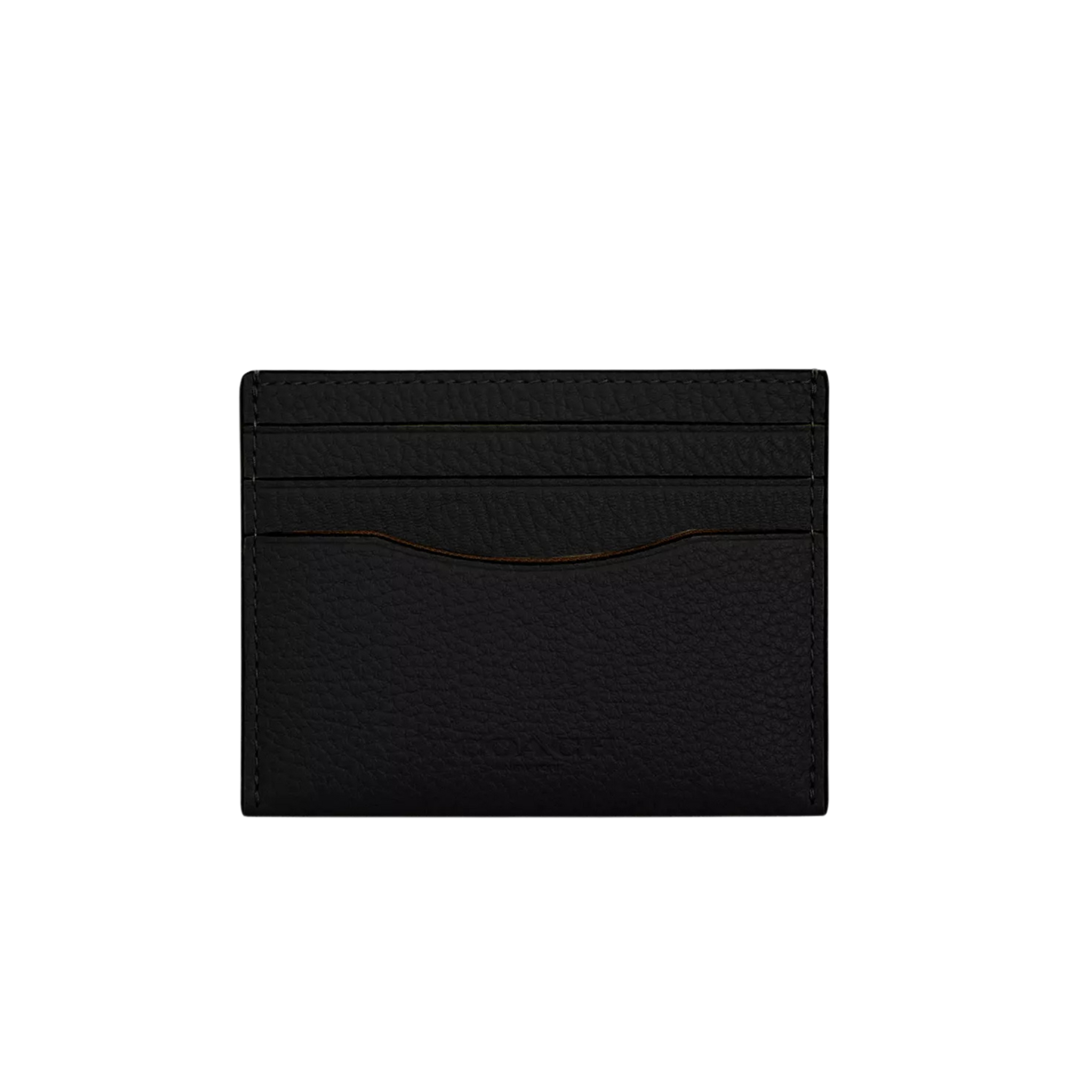 Coach Men Slim Id Card Case - Black