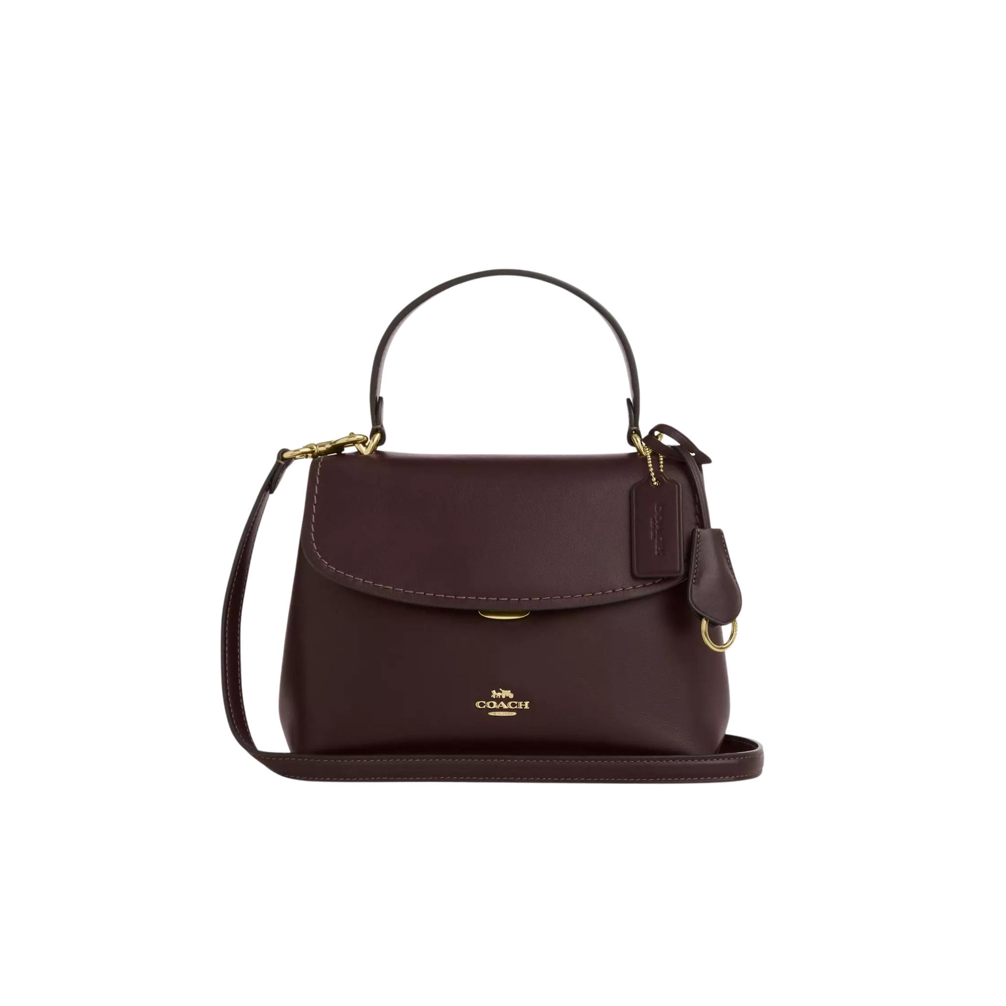 Coach Women Emory Top Handle Bag - Brown Gold
