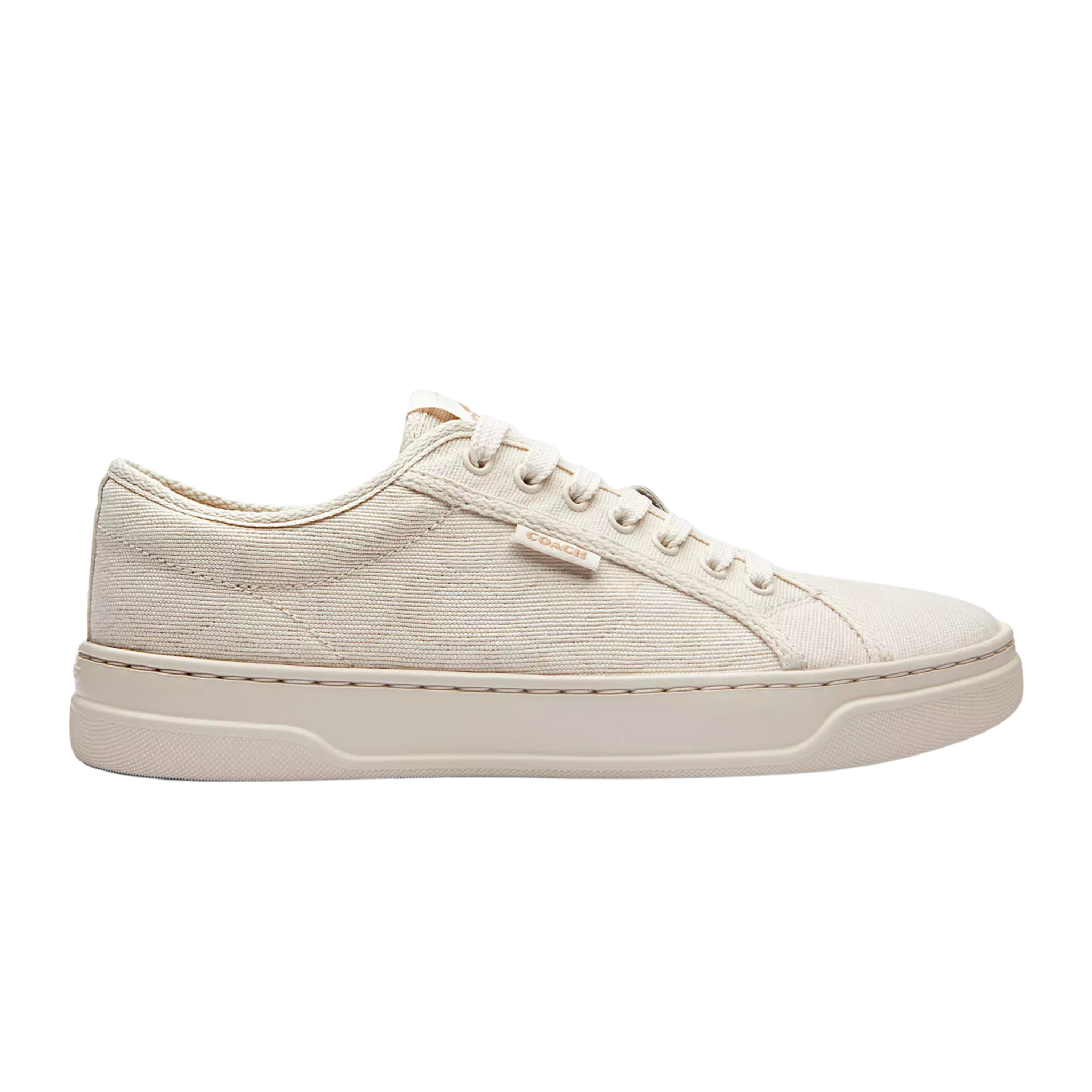 Coach Women's Canvas Sneaker - Chalk