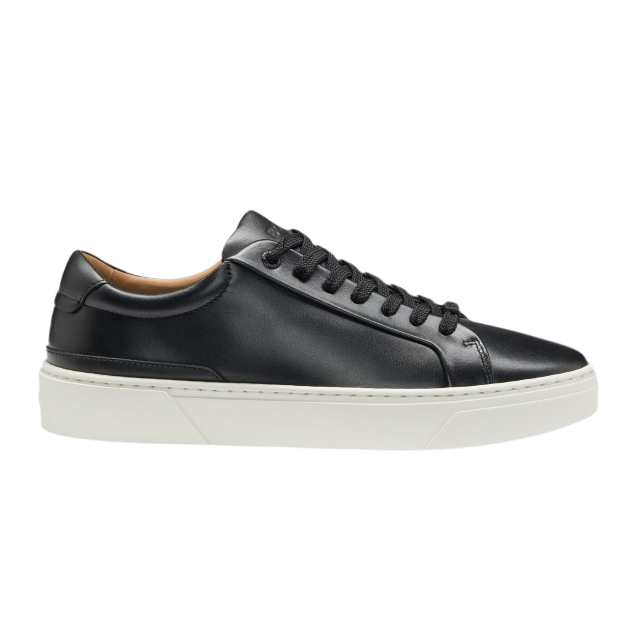 Hugo Boss Men Gary Leather Low-Top Trainers - Black