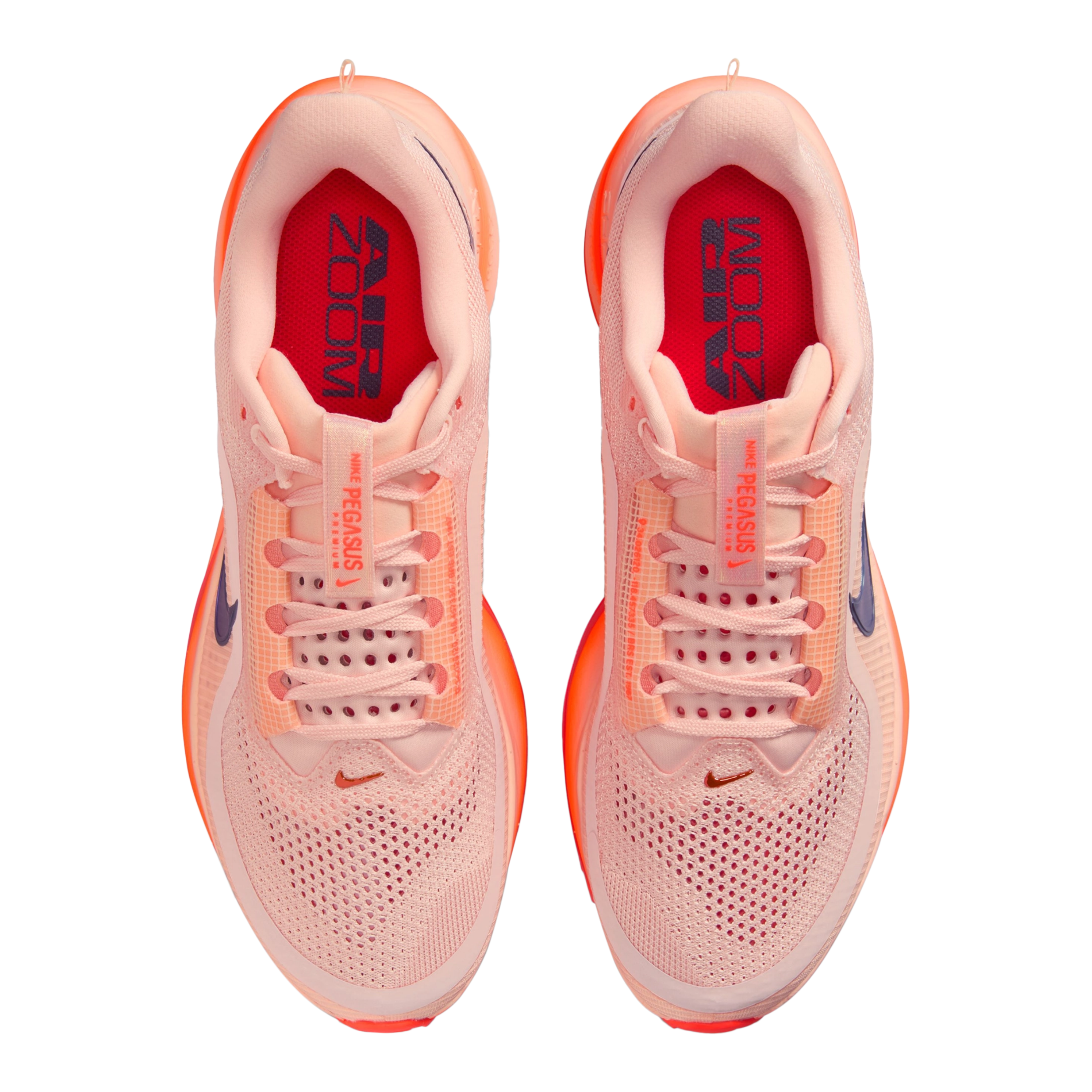 Nike Men's Pegasus Premium - Washed Coral Hyper Orange