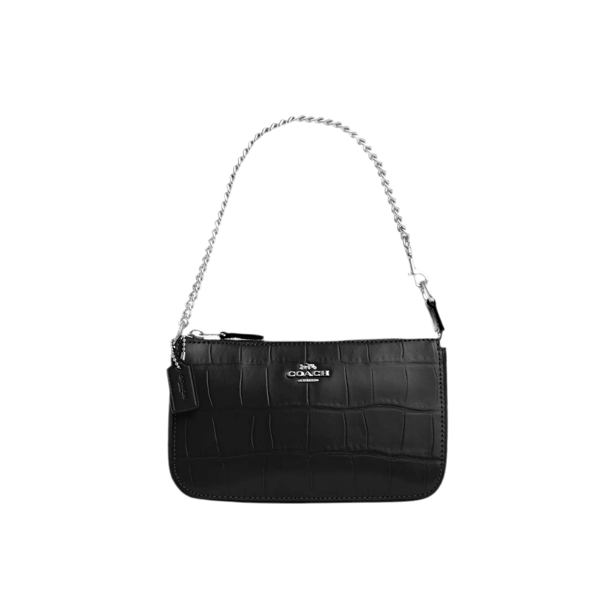 Coach Nolita 19 Bag - Crocodile Black