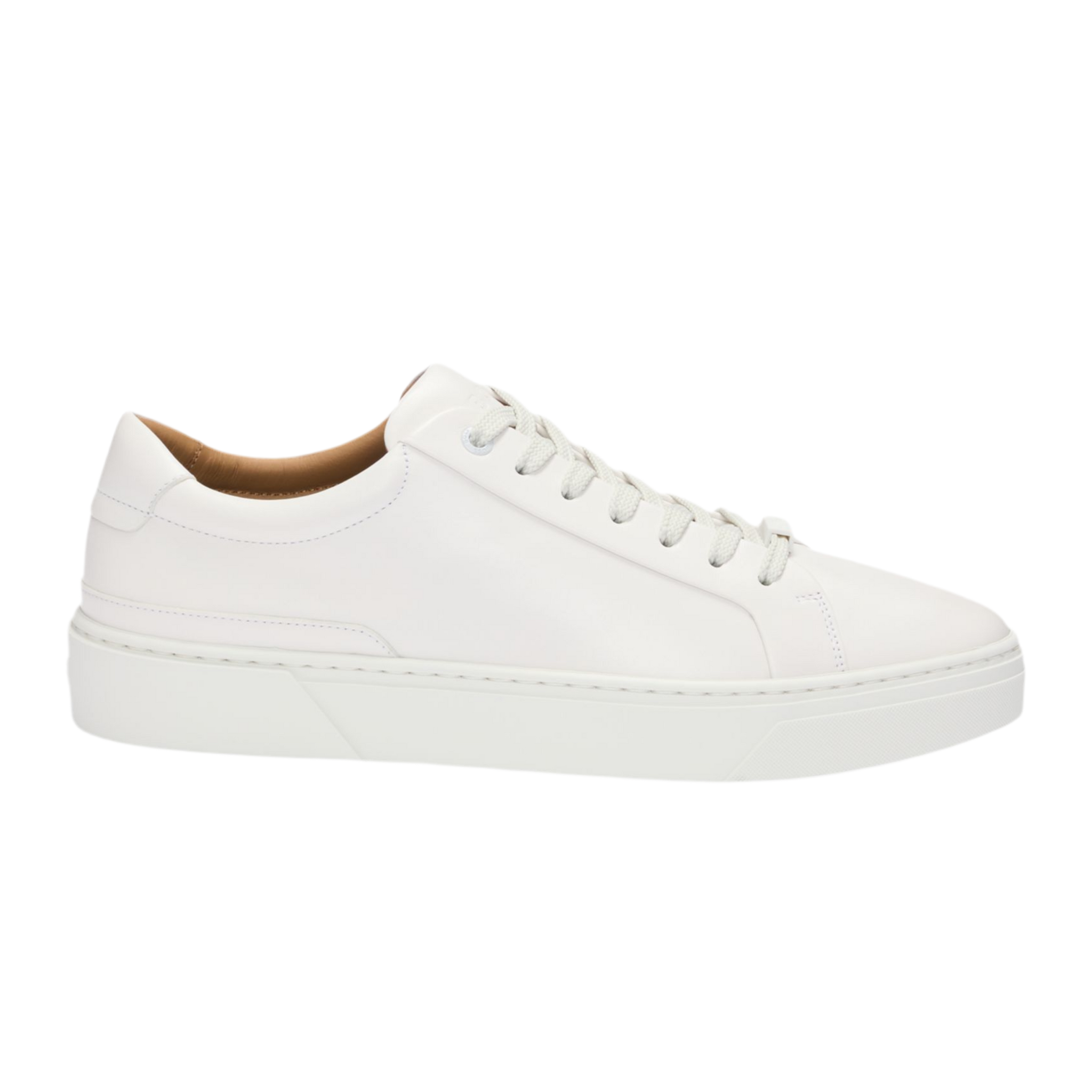 Hugo Boss Men Gary Leather Low-Top Trainers - White